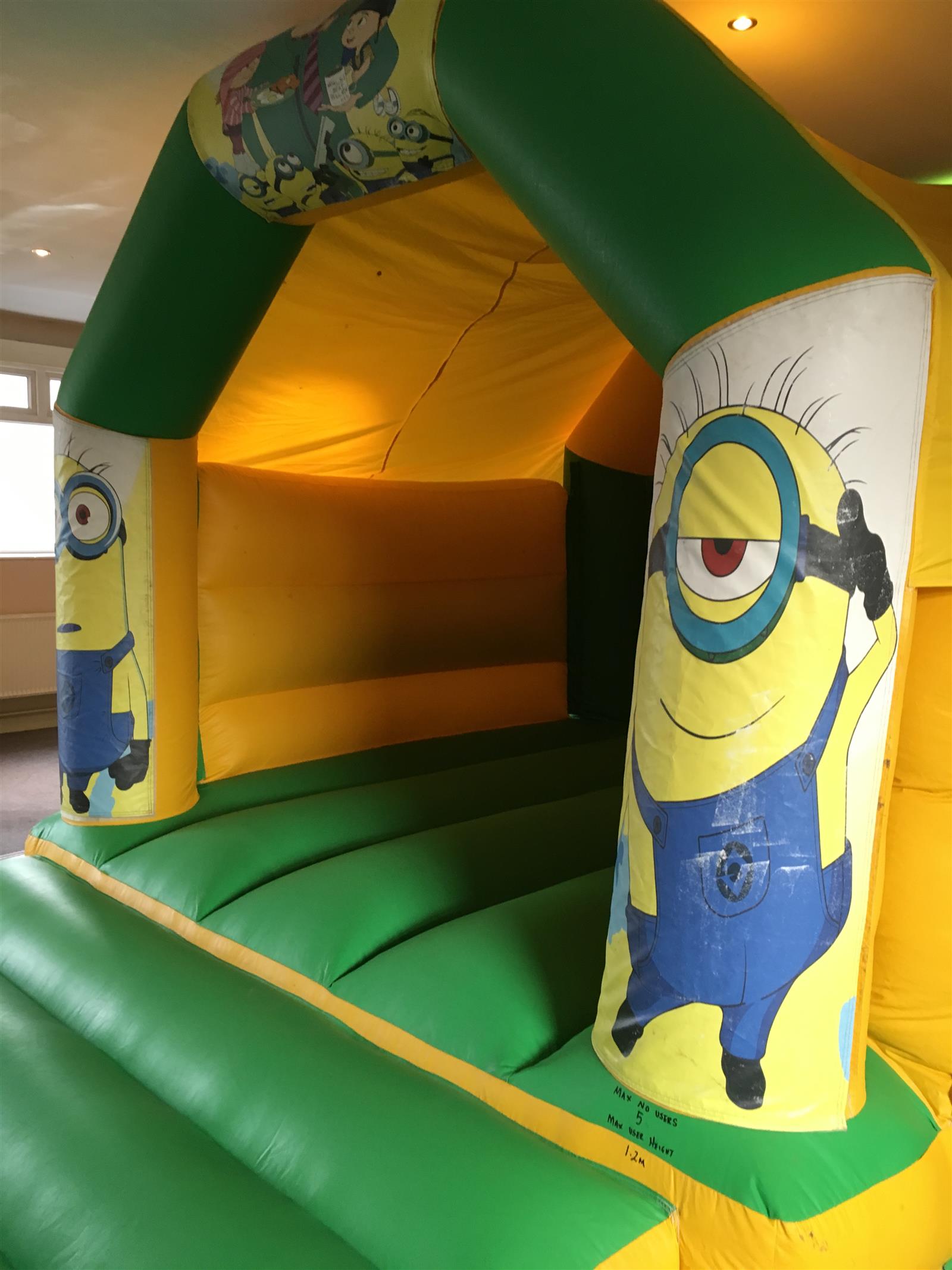 Minions bouncy castle