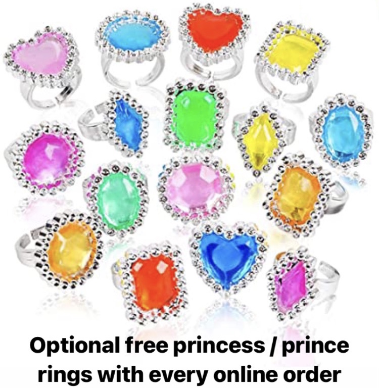 Free Princess/Prince Rings - Free Sensory Toys | Online Toy Shop ...