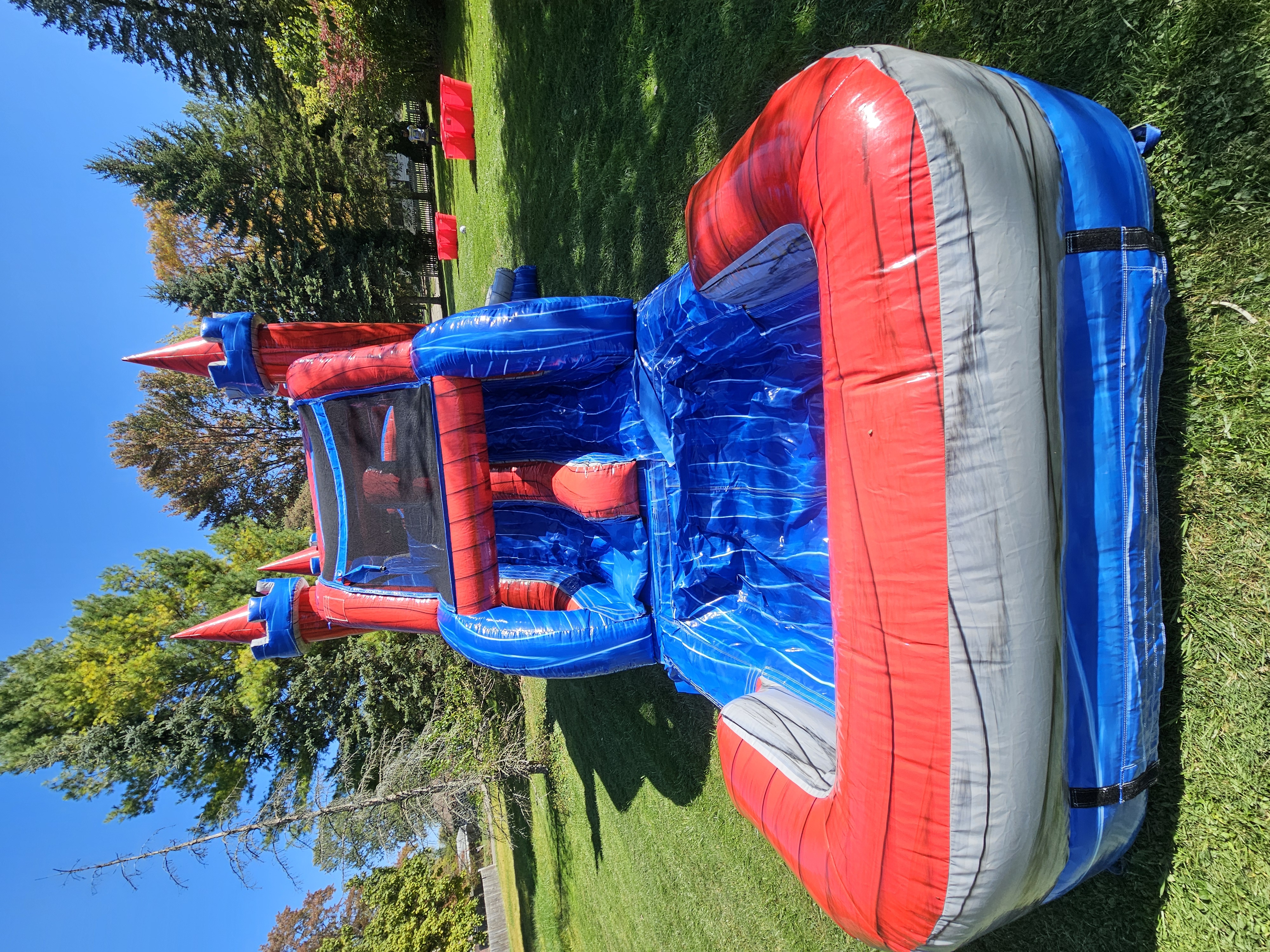 Rent 63 ft. Castle Tower Obstacle Course | Bounce House Kingz Lansing
