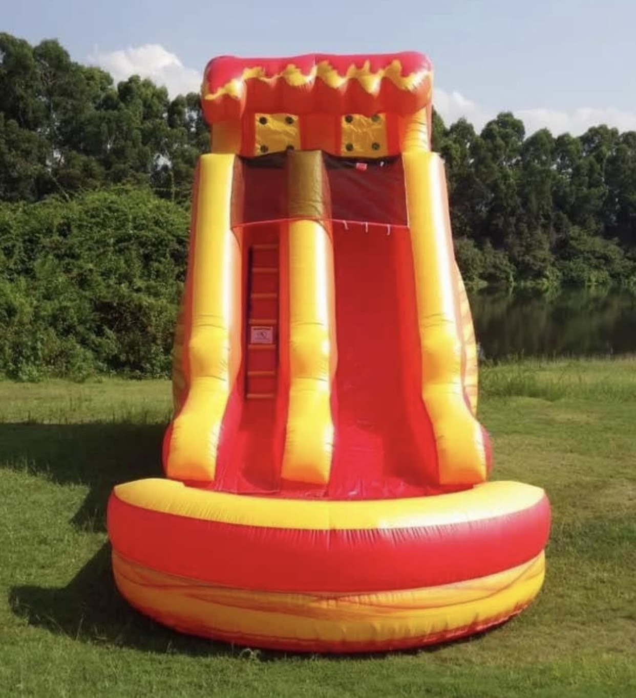 16ft Volcano Fire Waterslide - Best Party & Event Rental service in ...