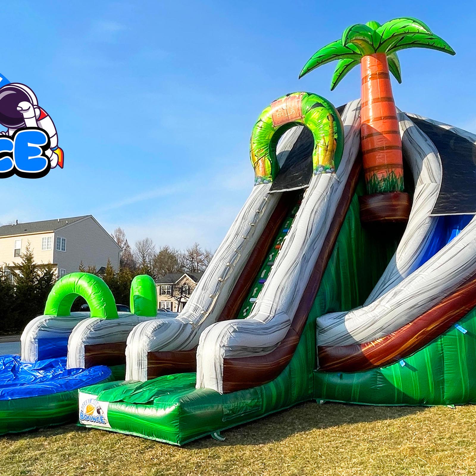 Coconut Falls Water Slide - Party Rental Company in Delaware in ...