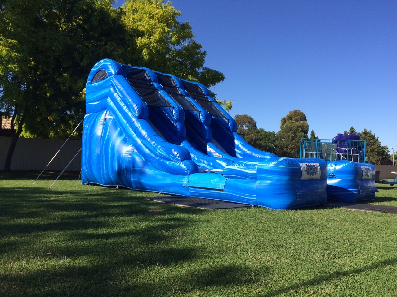 Double Dipper Waterslide Hire Adelaide