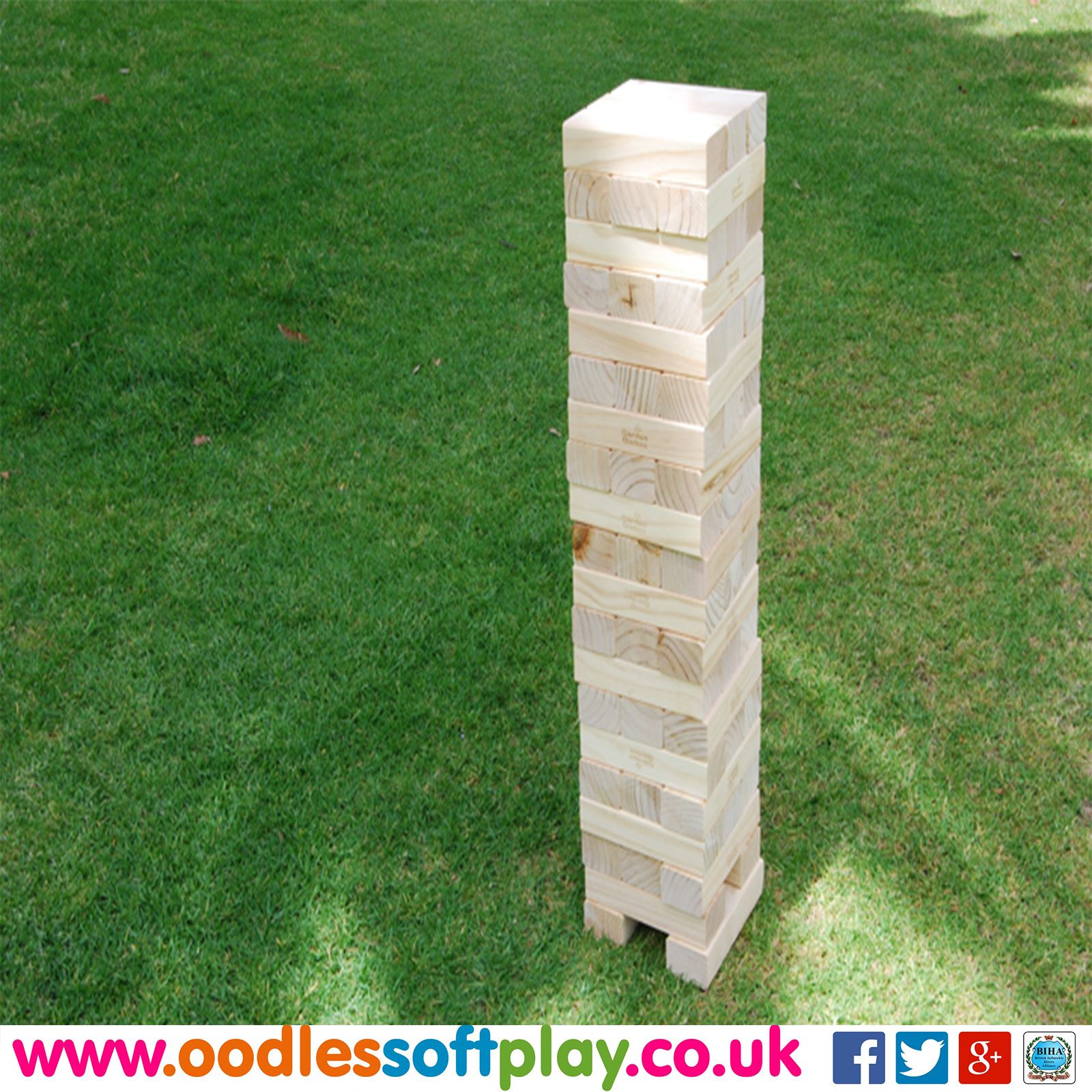 Giant Jenga - Soft play and Inflatable hire in Manchester, Rochdale ...