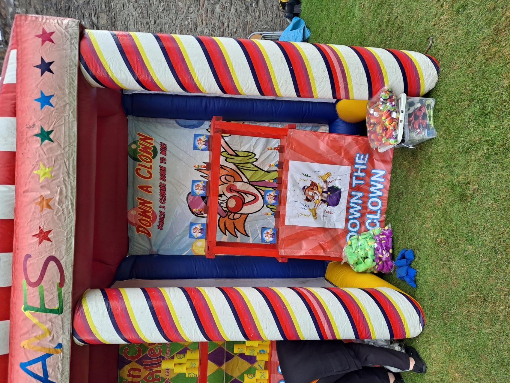 3 in 1 carnival/funfair games inflatable stall - Bouncy Castle Hire in ...