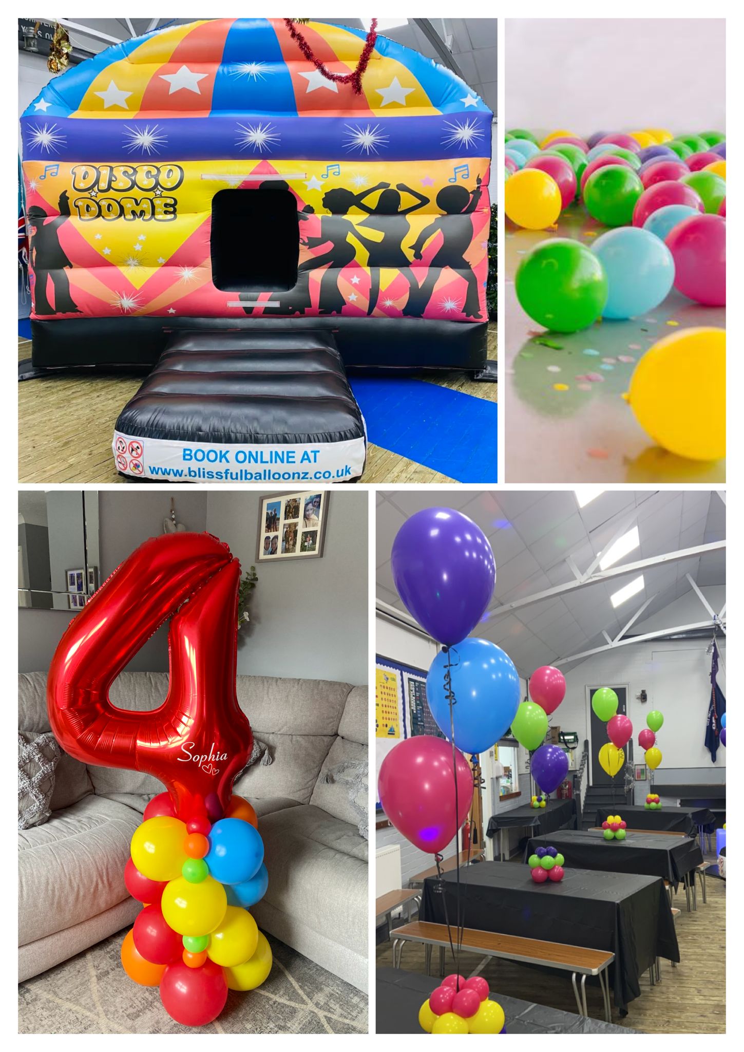 Bouncy Castle Hire - Hire, Balloon Displays, Bouncy Castle, Soft Play ...