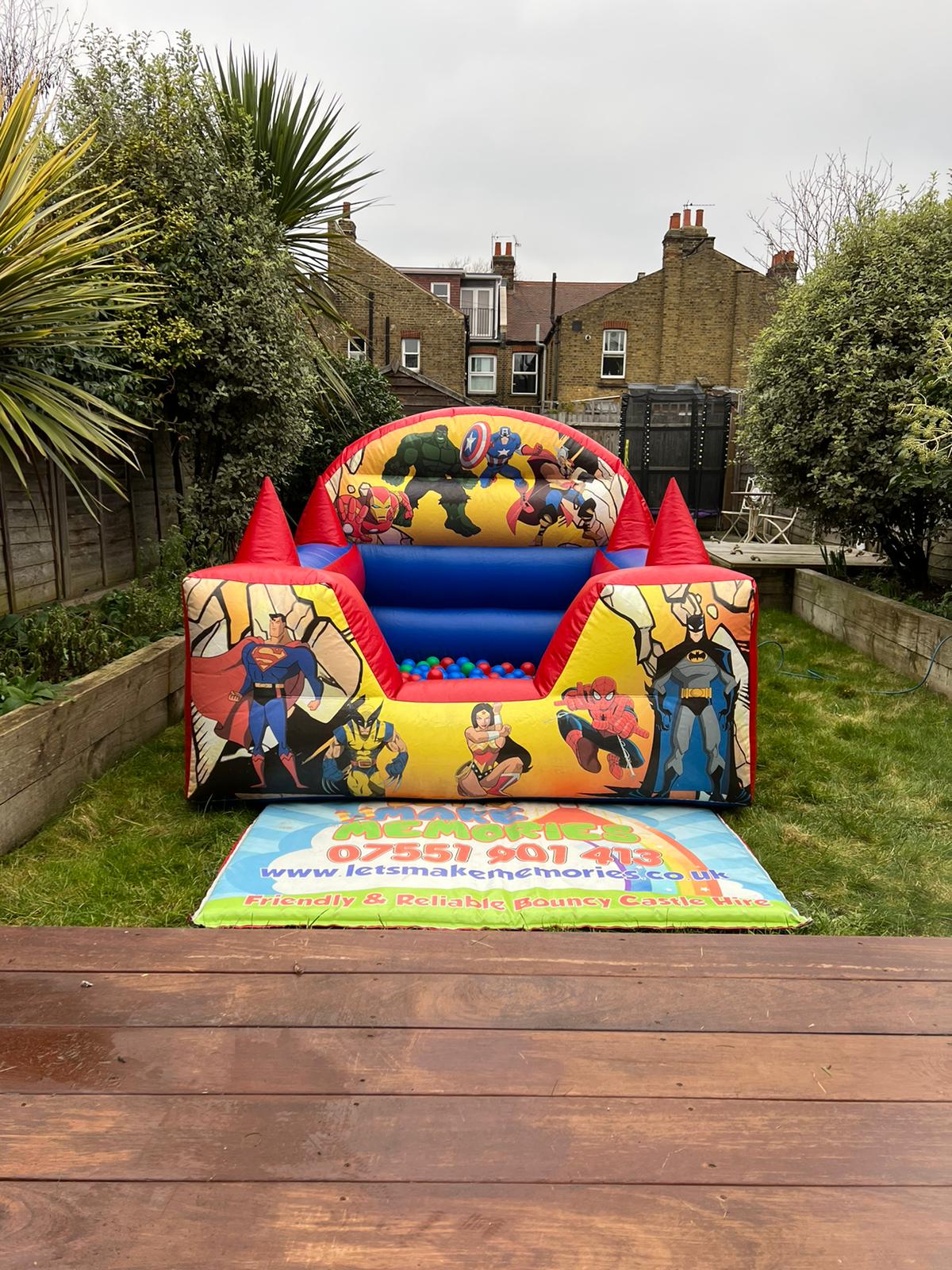 Superhero ball pool - Bouncy castle Hire in Greater London, London ...