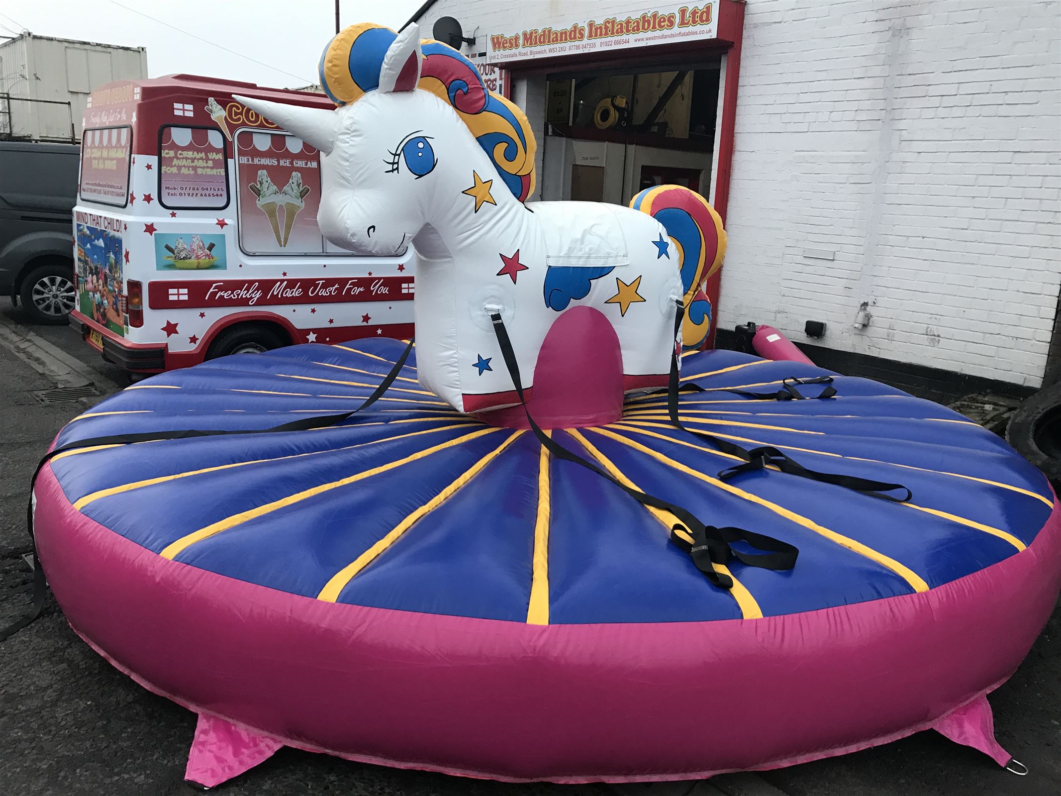 Rodeo Unicorn - Bouncy Castles in West Midlands, Cannock, Walsall ...