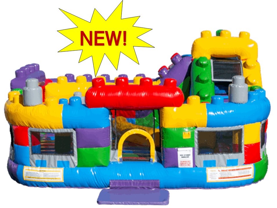 Rent a Building Blocks Toddler Playland Inflatable - Book Online