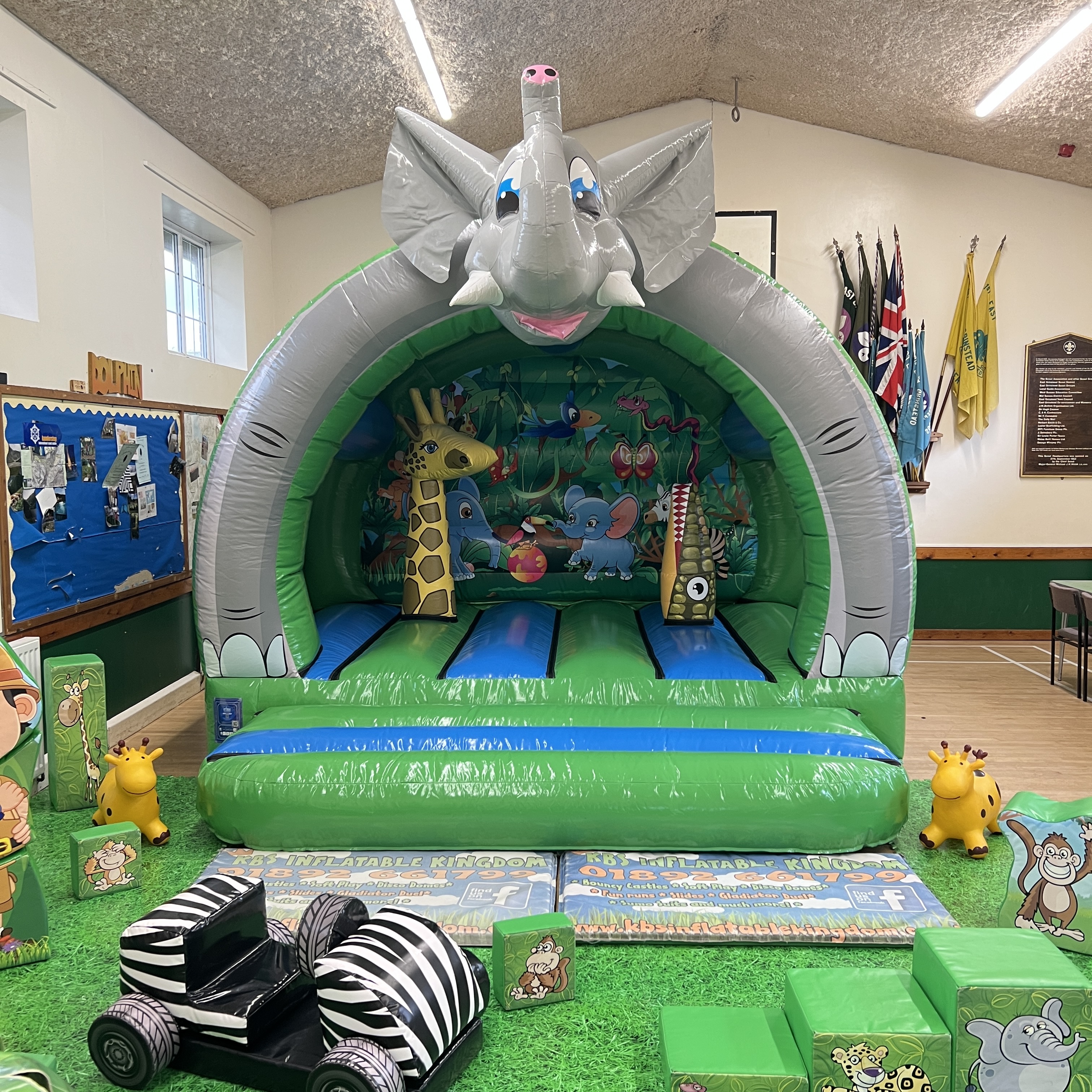 1st East Grinstead Scout HQ - Bouncy Castle Hire in Crowborough ...