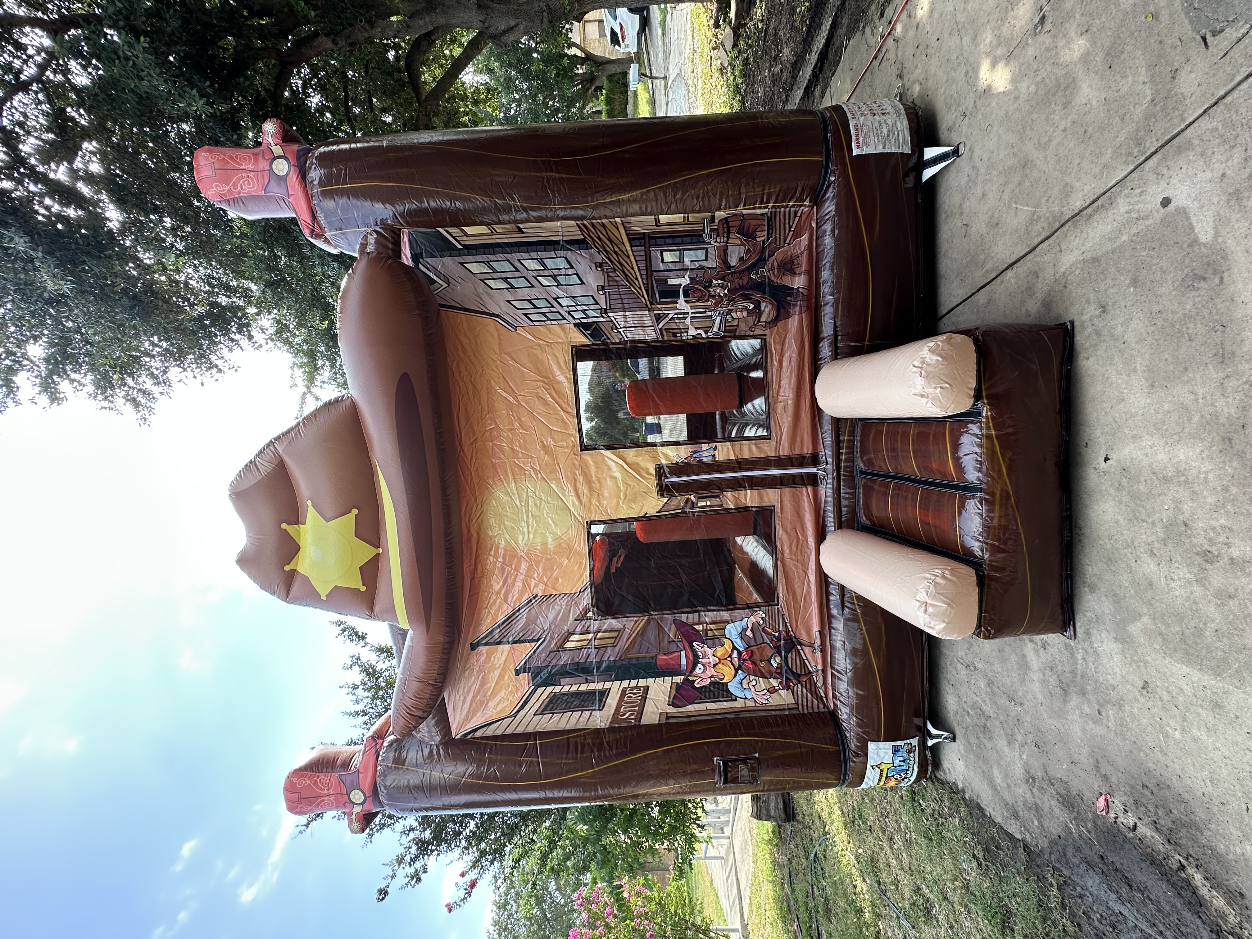 Western Castle - Rental in San Antonio | Jump And Ride Party Rentals