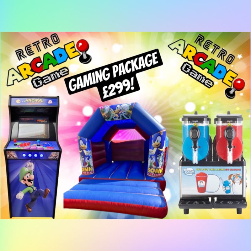 Retro Arcade Machines - Bouncy Castle Hire in Dewsbury West Yorkshire ...