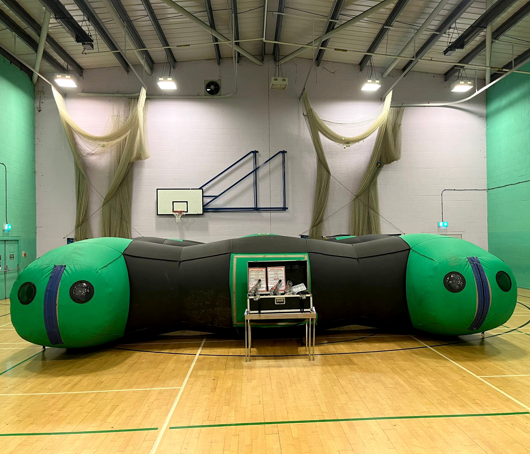 Large Laser Quest Mega Maze - Inflatable, Bouncy Castle, Entertainment ...
