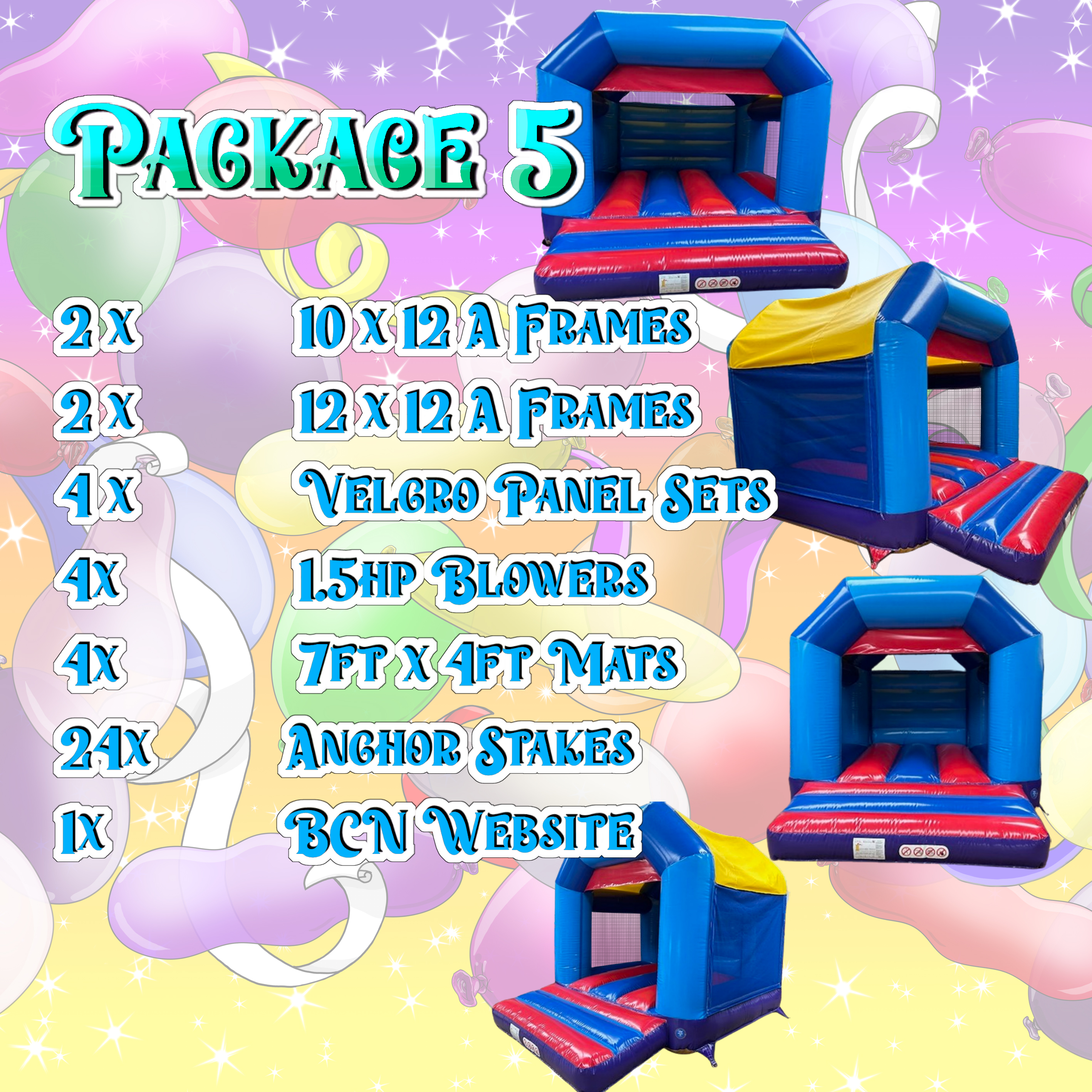 Starter Range - Inflatable Manufacturer in The UK | Inflatable World ...