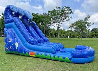 15ft Ocean Wave Water Slide - Best Inflatables, Games, Tables, Chairs ...