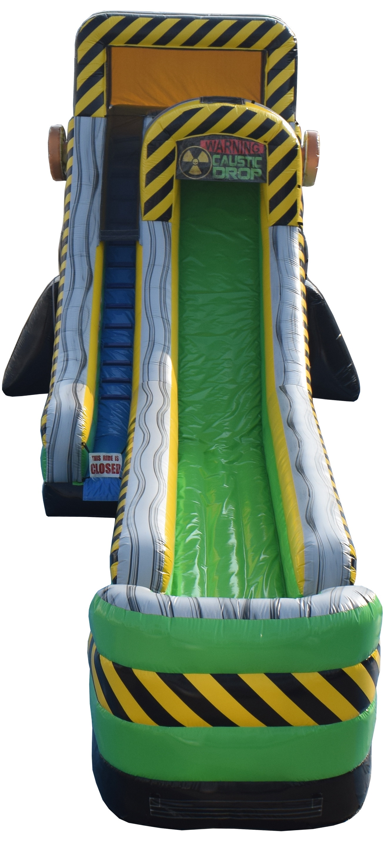 20ft Caustic Drop Slide (Foam Option to purchase with Slide) - Bouncy ...