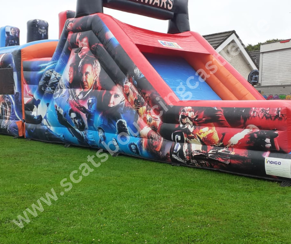 Star Wars Obstacle Course - SBC70 **1 Day & 2nd Day Free** - Bouncy ...
