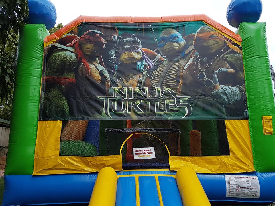 Ninja Turtles Jumping Castles Perth