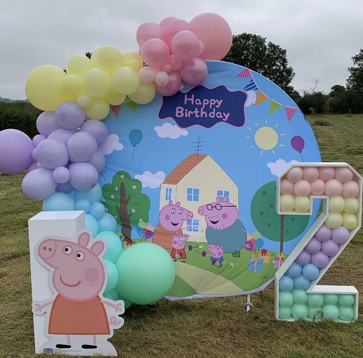 Peppa Pig Backdrop - Hire in Ashford, Tenterden, Maidstone, Canterbury ...