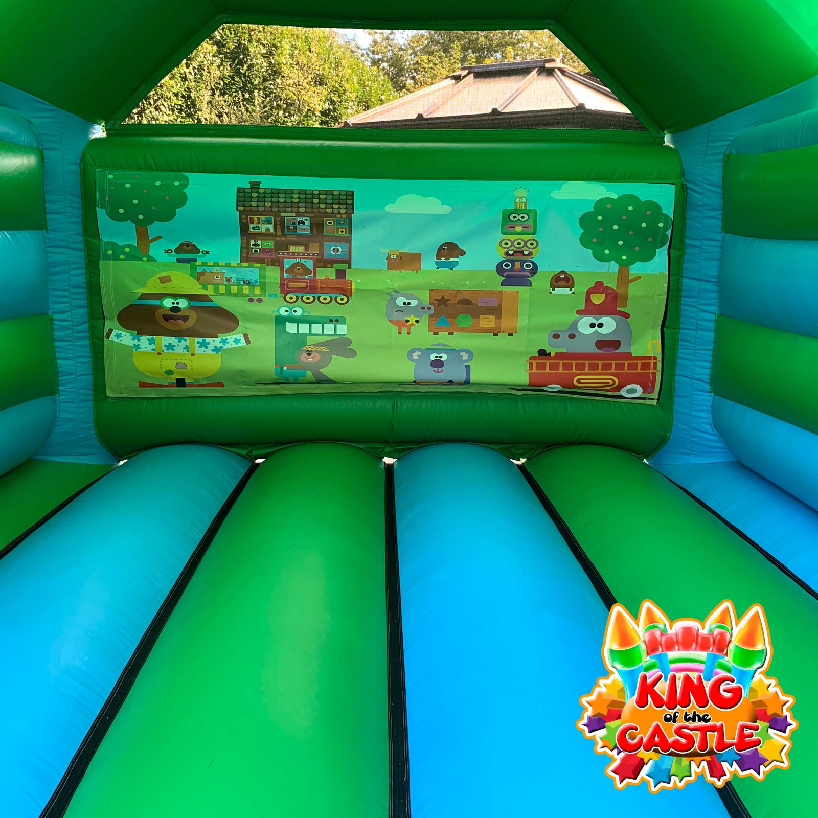 Hey Duggee Bouncy Castle - Bouncy Castle Hire | Disco Dome Hire ...