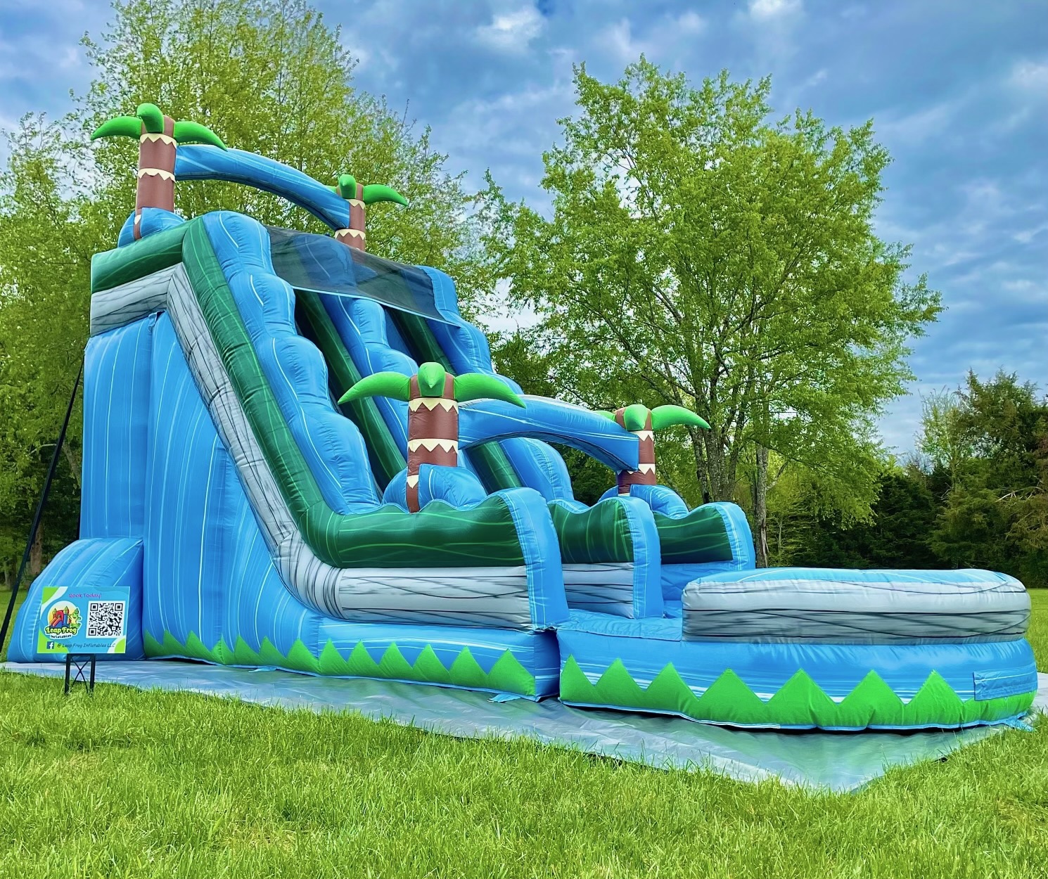 20FT Island Paradise - Hire in Tn | Leap Frog Inflatables