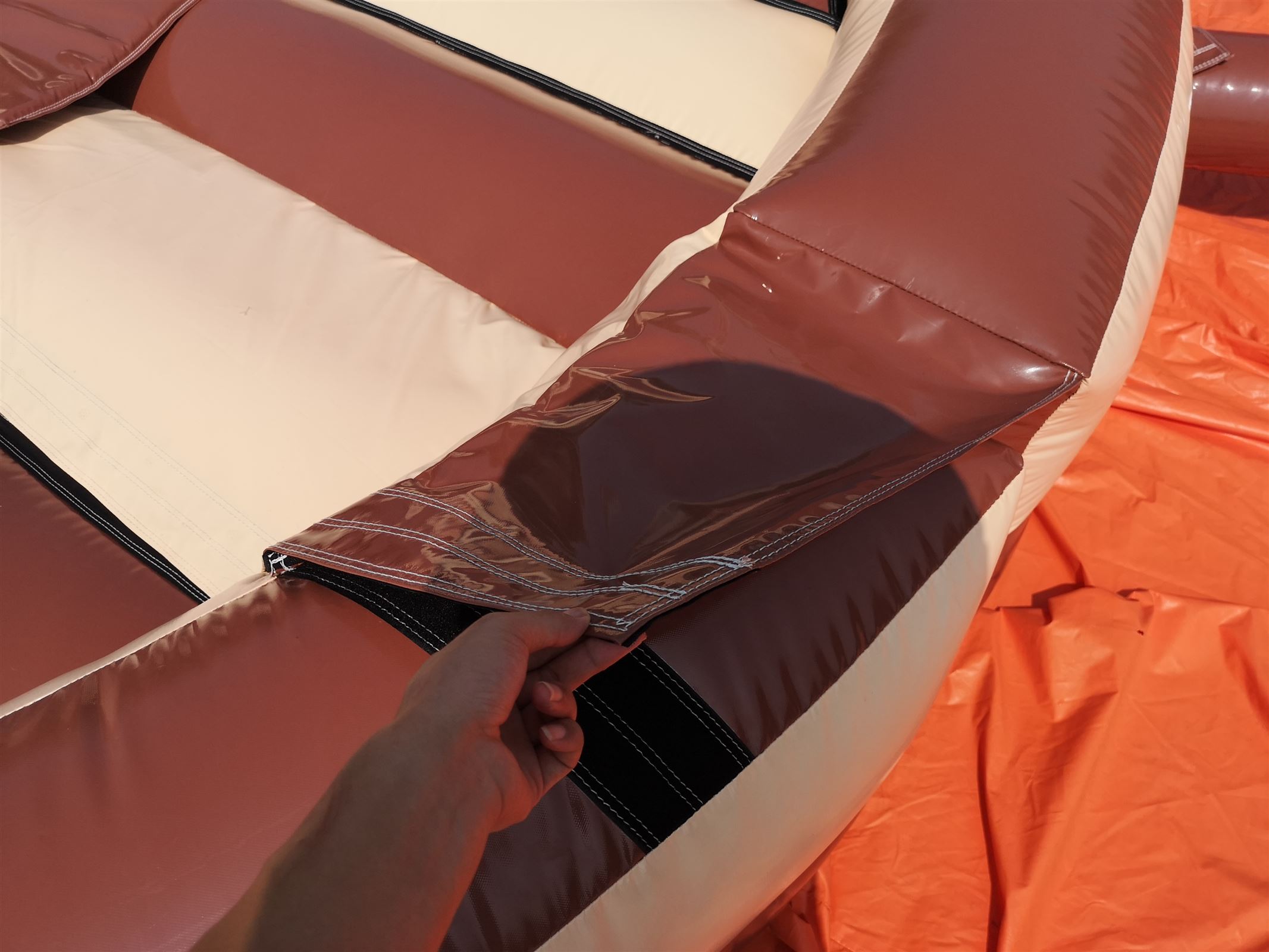BBOL-113 - 15x15x2.5ft - Bull bed - (Brown & Sand Ok Coral) - Fits GS ...