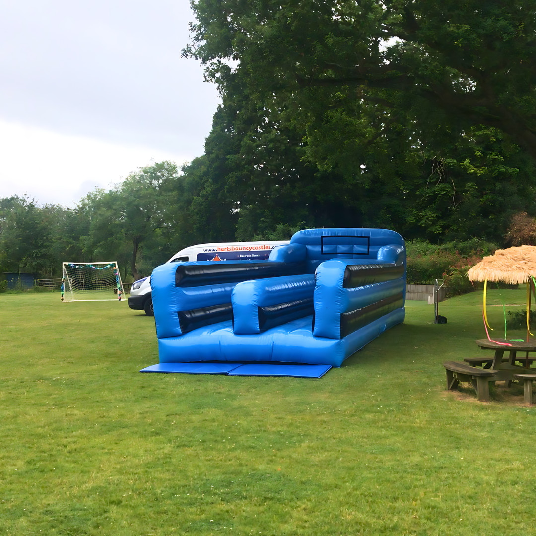 Inflatable Bungee Run Black & Blue - Inflatable, Bouncy Castle ...