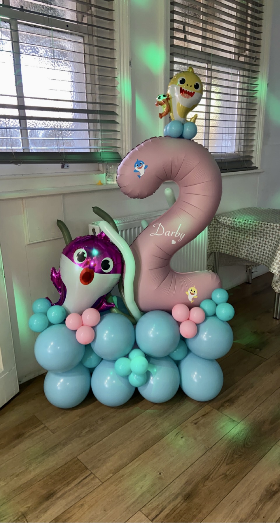 Balloon Number Displays - Hire, Balloon Displays, Bouncy Castle, Soft ...
