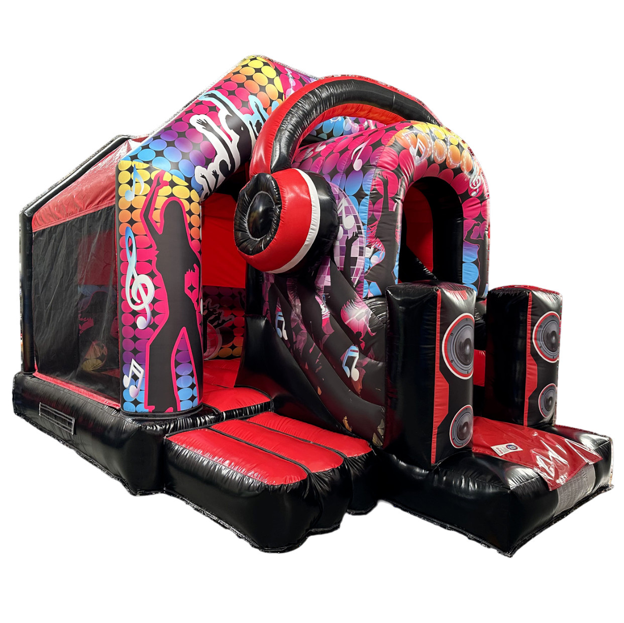 BBOL-205-v2 - 18.5x13.5x13ft - 3D Front slide combo - 3D Disco Ball ...