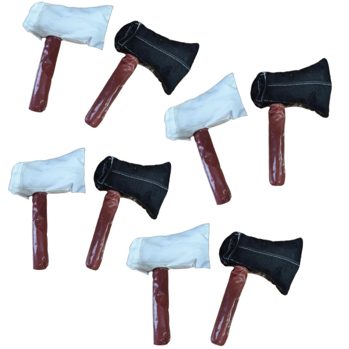 BB-1085a - 2x Velcro Axes - Hard Velcro - (Random Colour) - Black ...