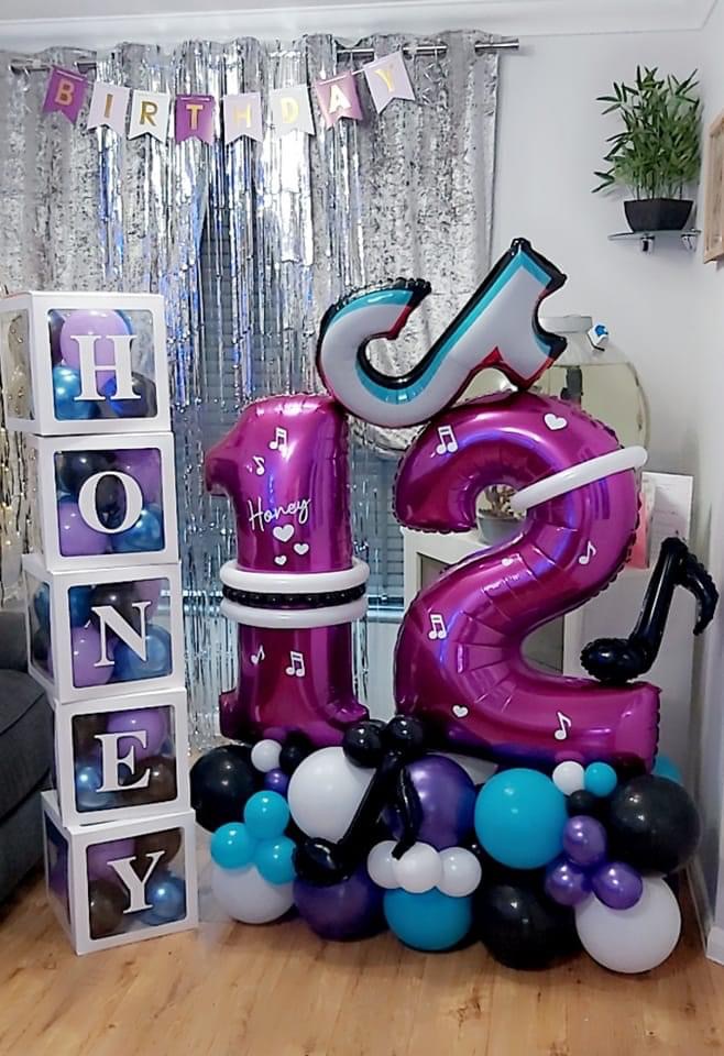 Double Number Display (Extra Large) - Hire, Balloon Displays, Bouncy ...