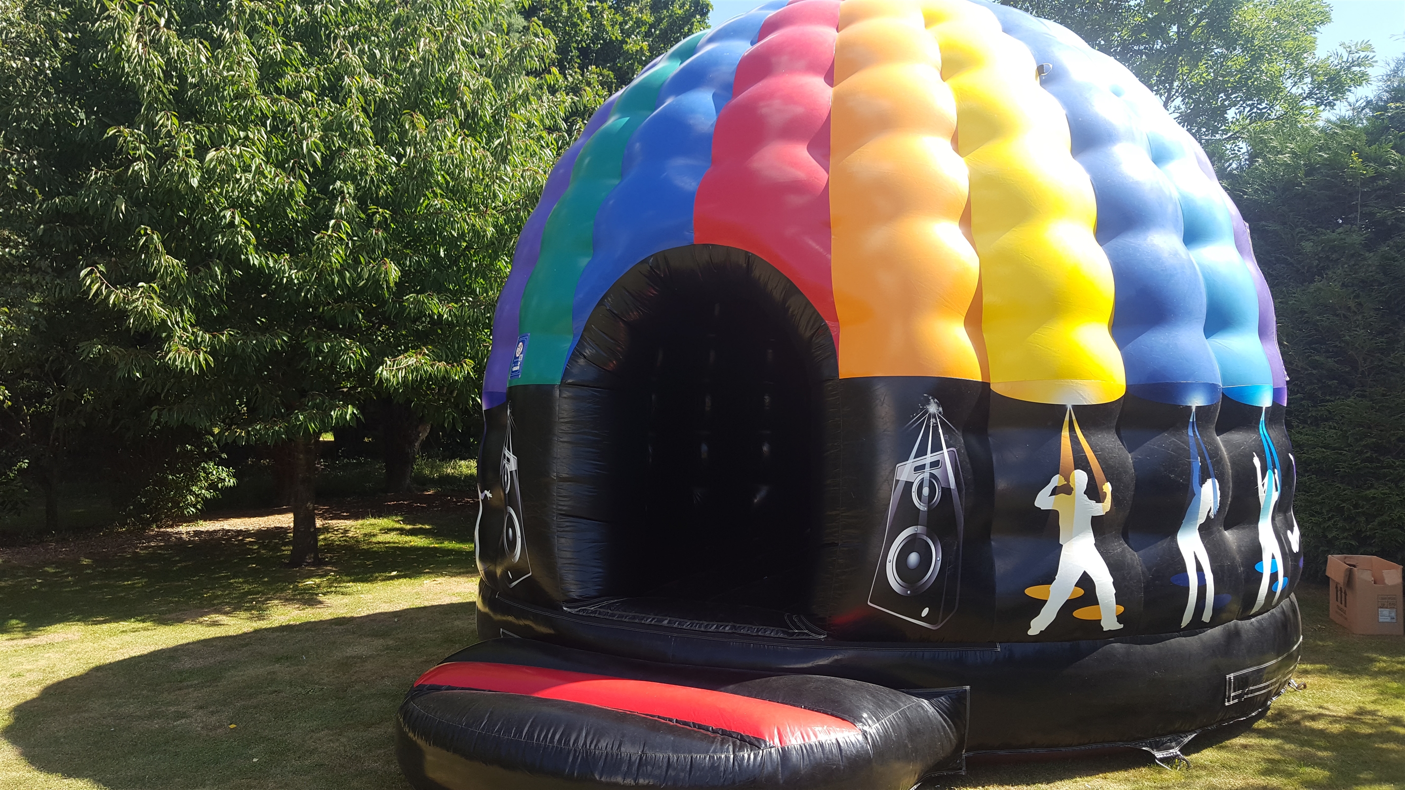Disco Domes - Bouncy Castle Hire in Essex, Southminster | Rainbow ...