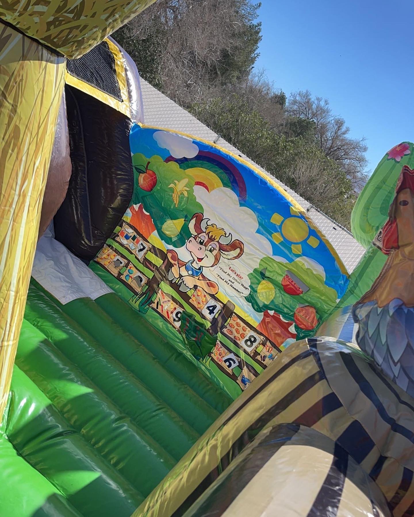 My Little Farm Inflatable - Hire in California | Infinity Sky Party Rentals