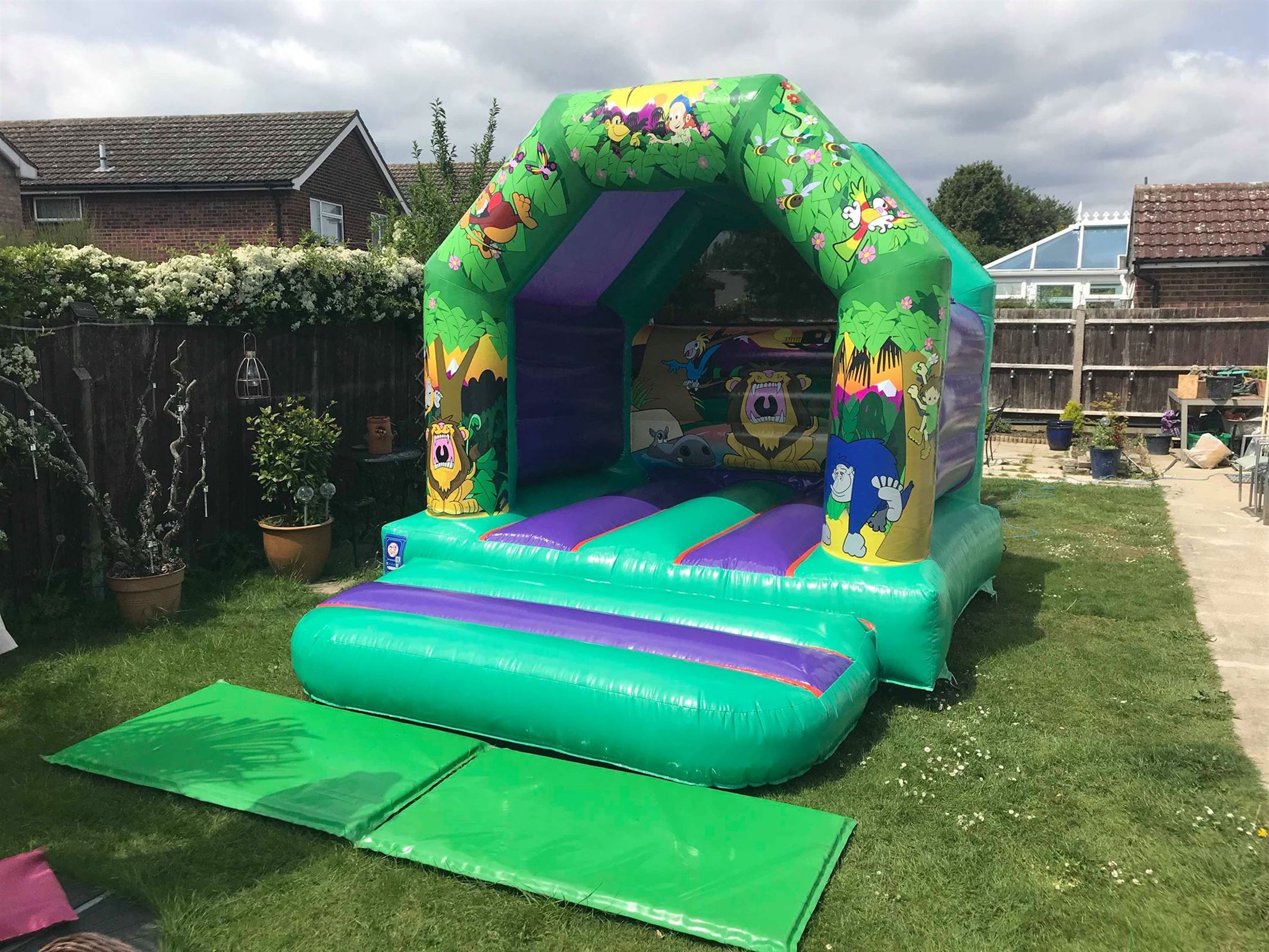 Jungle Bouncy Castle Hire Swanley