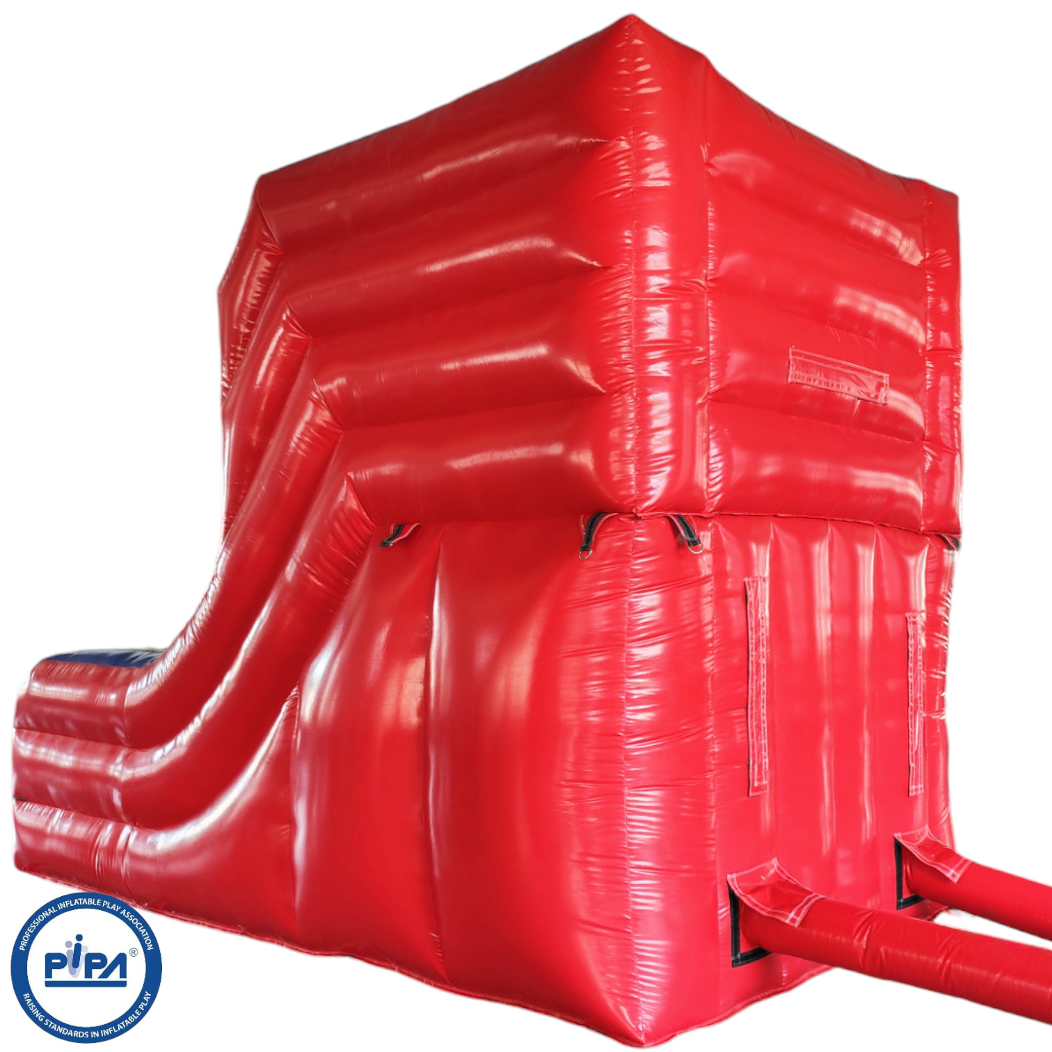 BBOL-100Z-MK1 - 15x10x13ft - 6.5ft platform Super slide - (Red & Blue ...