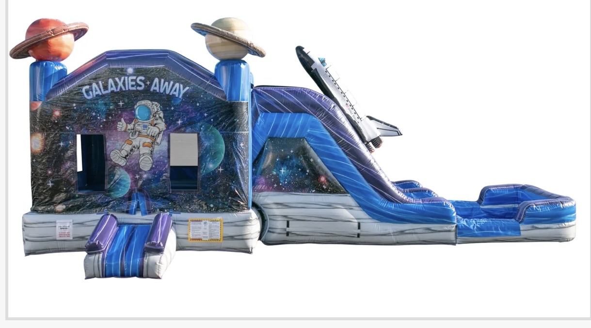 Morton Amusement Inflatables-Galaxy Space Bounce House-Rental