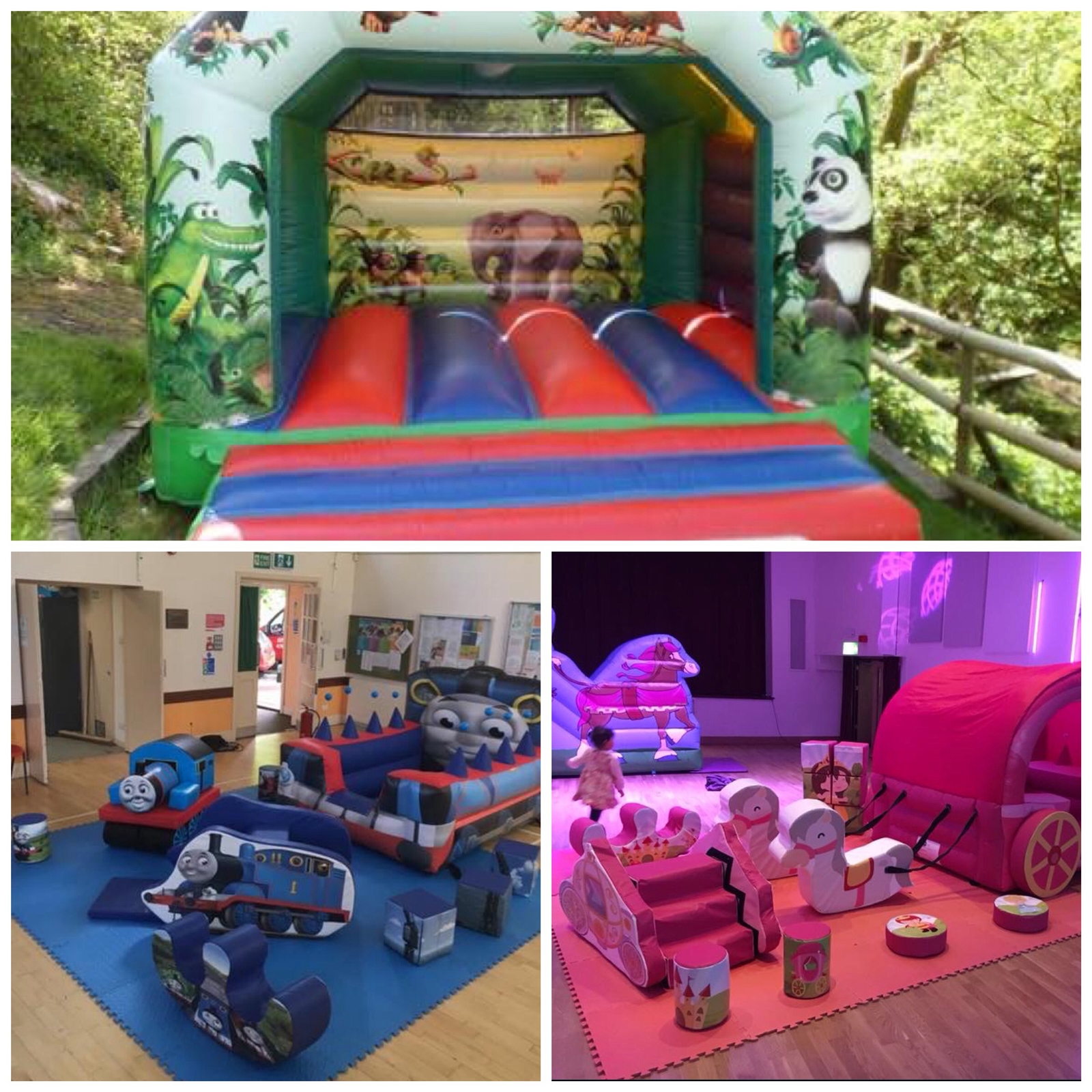 Bouncy Castle & Deluxe Soft Play Bundle 2 - Bouncy Castle Hire in ...