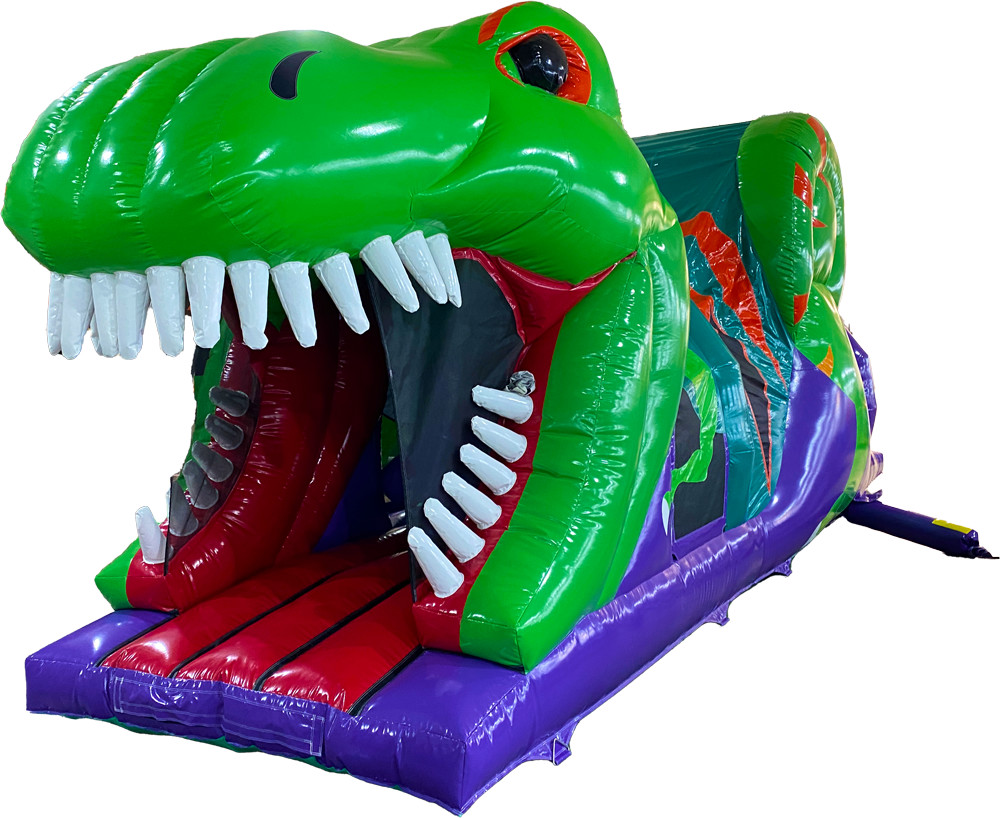 35ft Dino Obstacle Course - Hire in Didcot, Swindon, Wiltshire, Oxford ...