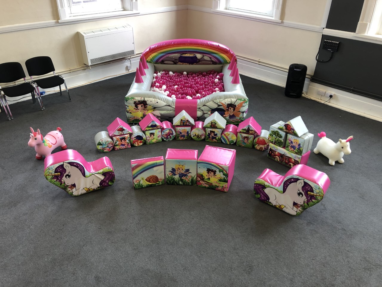 Fairy soft play and ball pool package - Bouncy Castle Hire in Louth ...