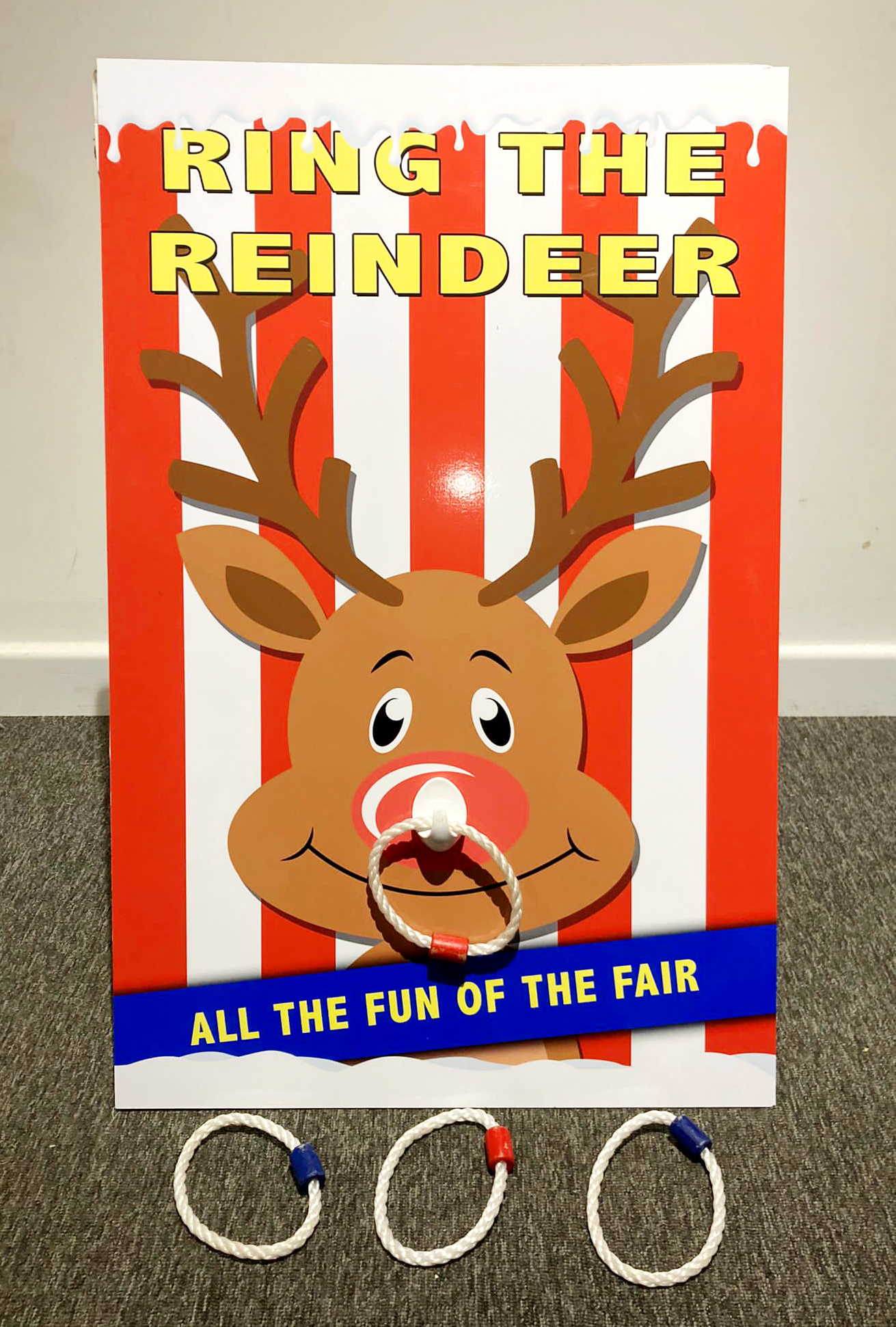 Ring The Reindeer Side Stall Game - Inflatable, Bouncy Castle ...