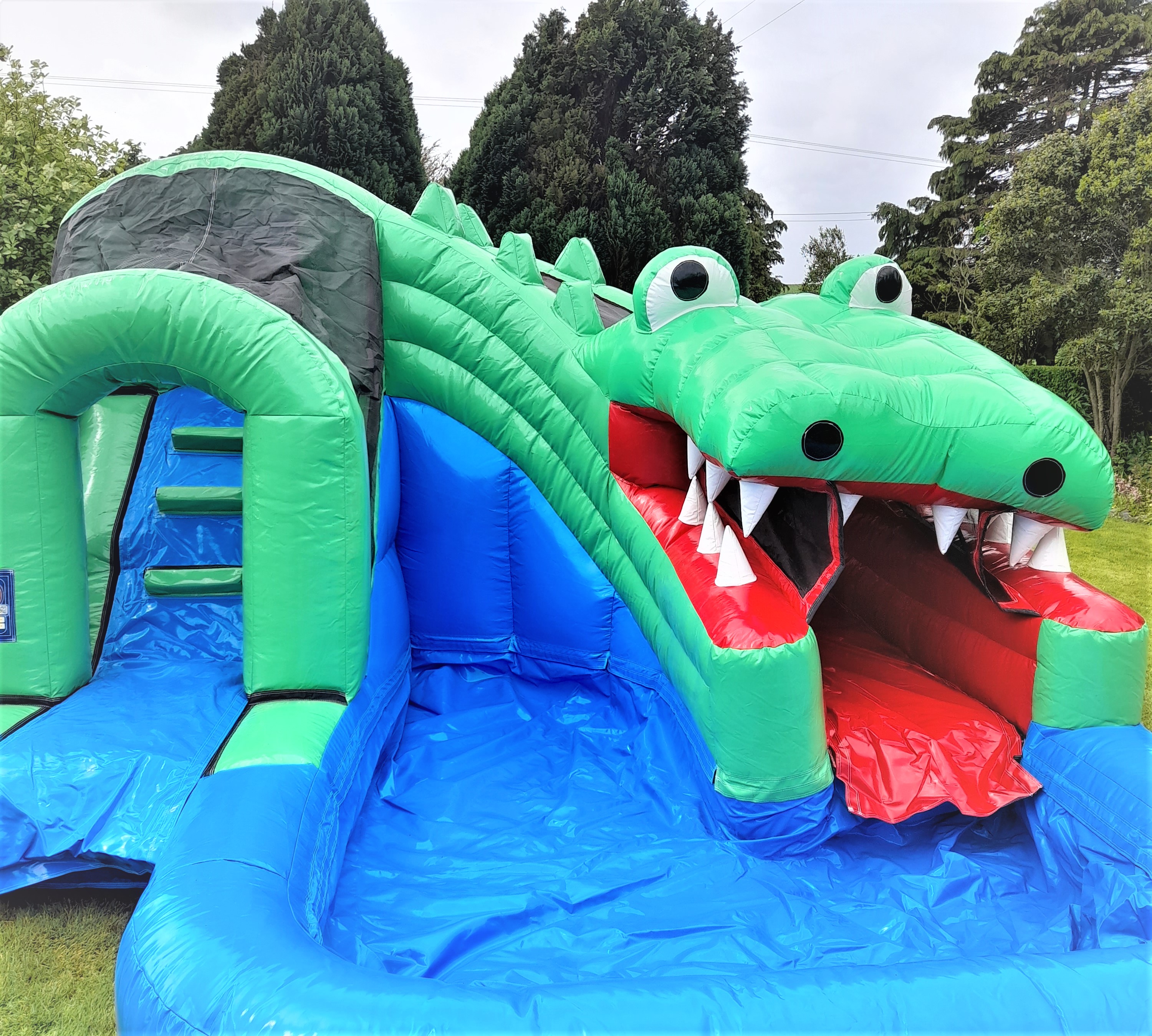 Croc Splash & Slide - Bouncy Castle Hire, Inflatable Game Hire in ...