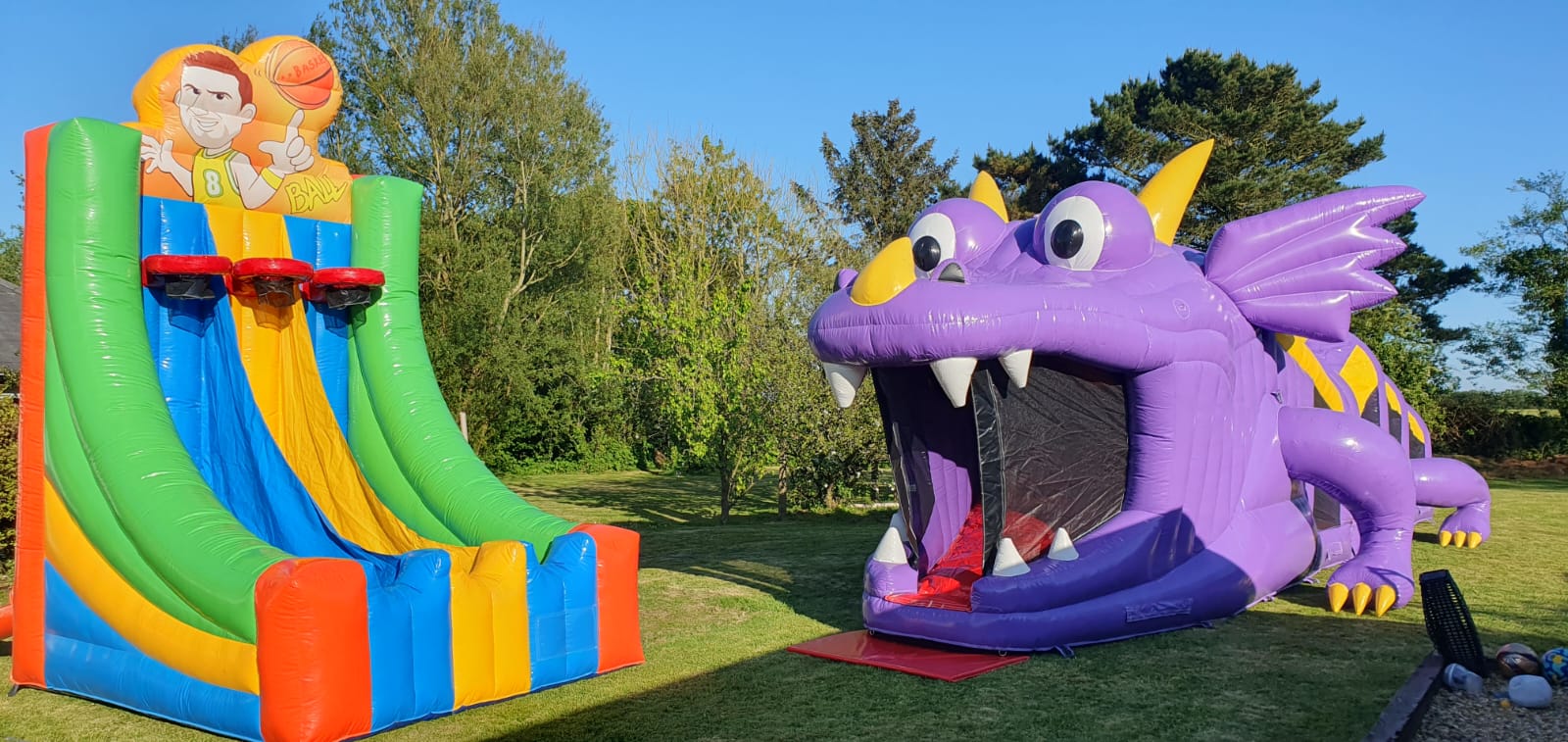 Purple Dragon Obstacle Course - Bouncy Castle Hire in Wexford Town ...