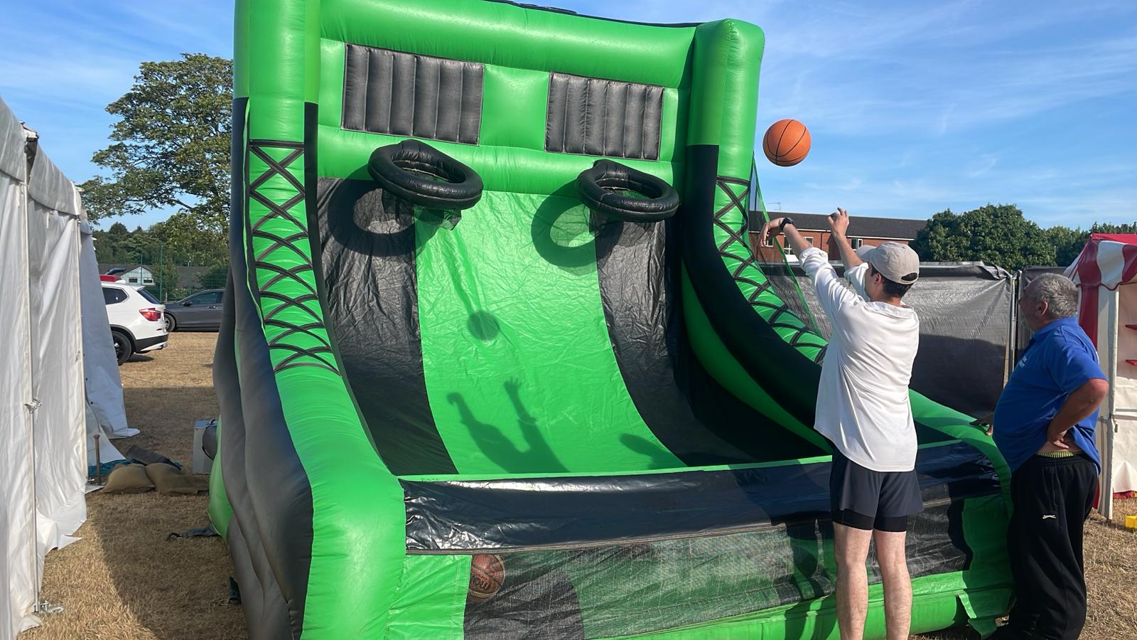 Inflatable Basketball Challenge for Hire – Exciting Sports Game for Yo