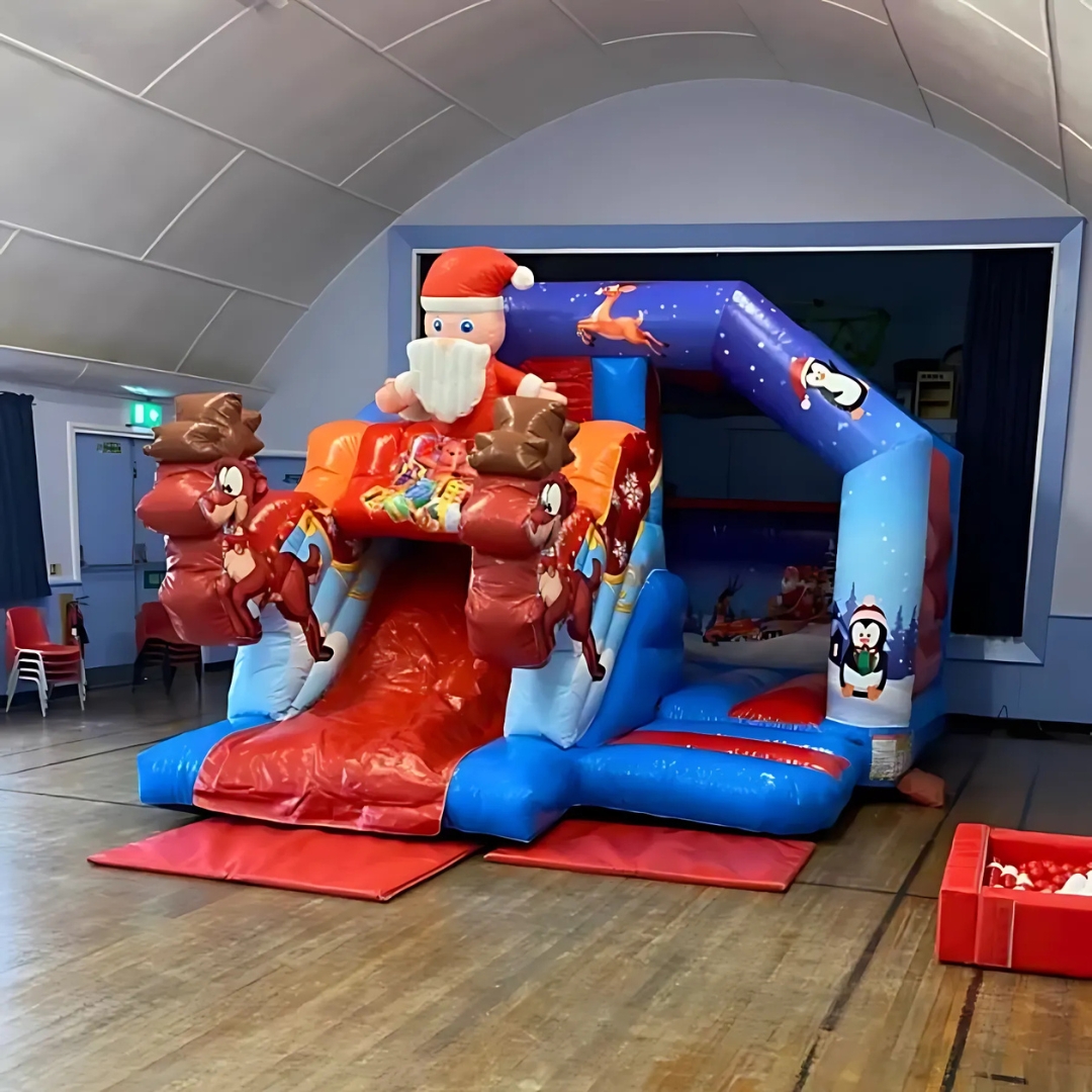 Christmas Reindeer Slide Combo - Inflatable, Bouncy Castle ...