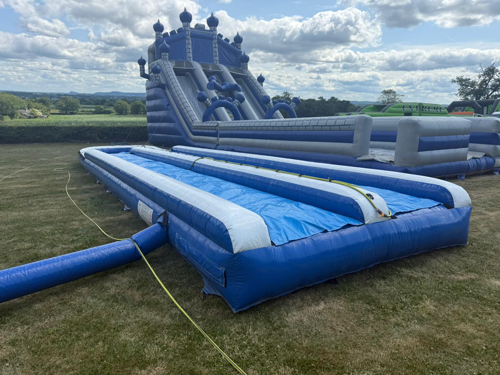 Slip And Slide Water Chute Hire Essex & London, 30ft Long