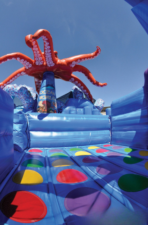 Ocean World Kid Combo - Rentals in Wisconsion | Blue Sky Inflatables, LLC