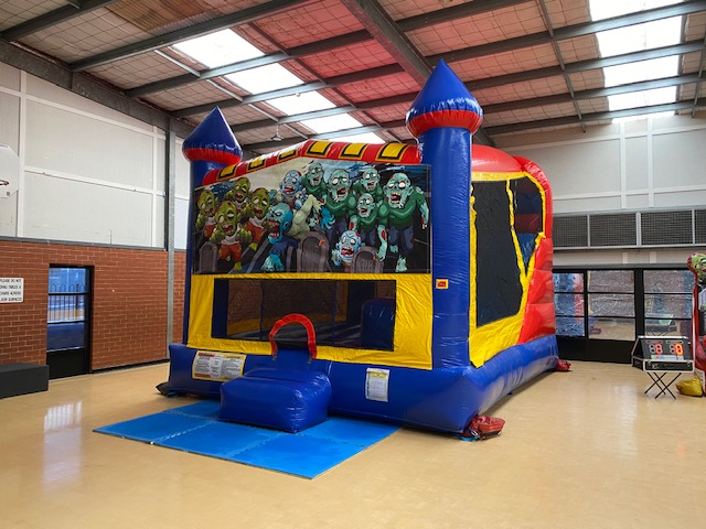Zombie C4 Combo Jumping Castle Hire Adelaide | Spooky Party Fun