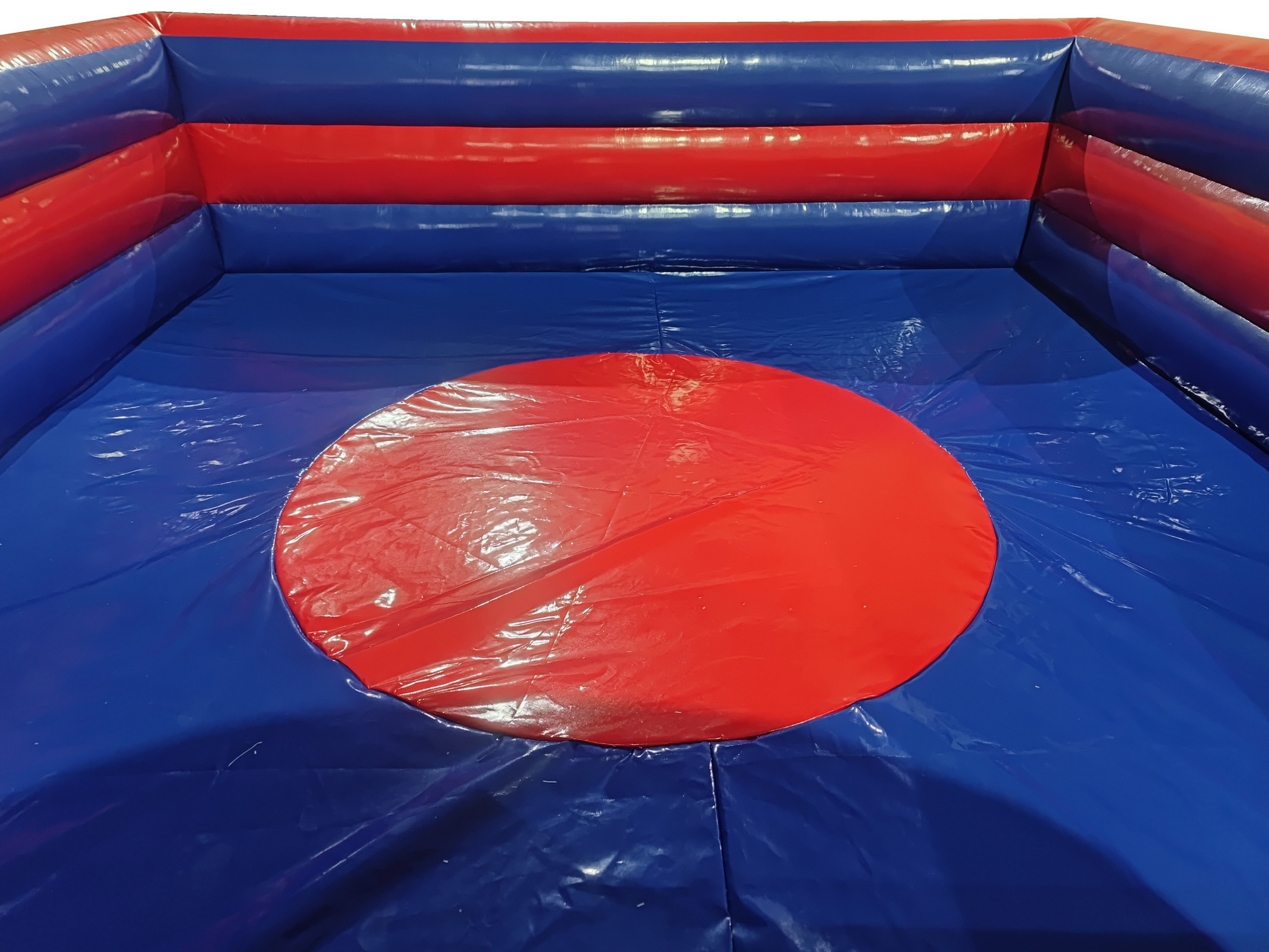 BBOL-250 - 15x15x7ft - Sumo surround arena - (Red & Blue) Velcro fronts ...