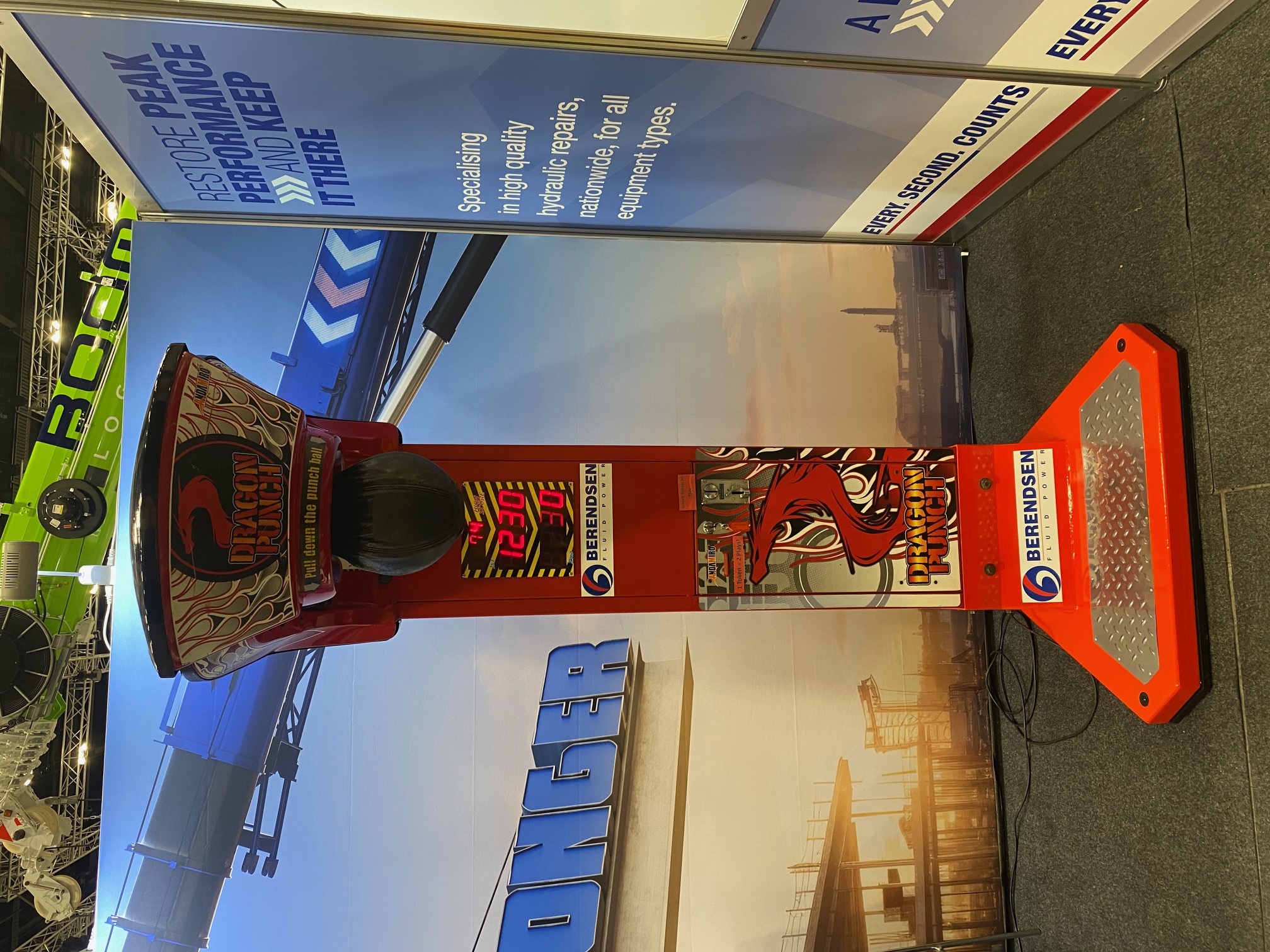 Boxing Punch Arcade Machine Hire Adelaide