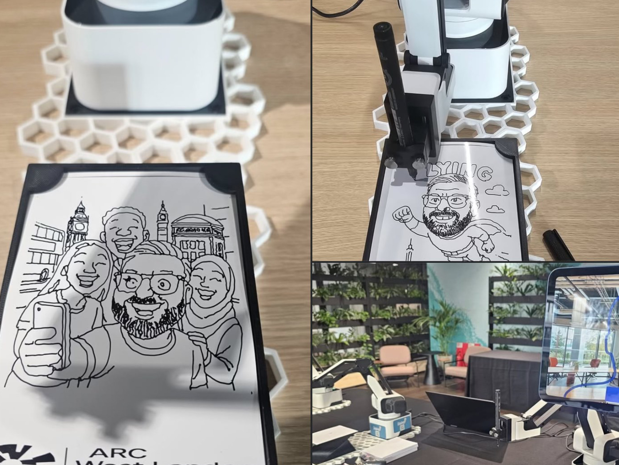 Sketch Robot AI Hire | Nationwide Interactive Robotic Entertainment
