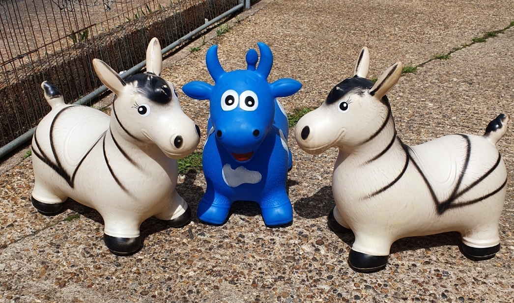 Bouncy animal Hoppers. X 3 - Bouncy Castle Hire in London | Bouncing ...